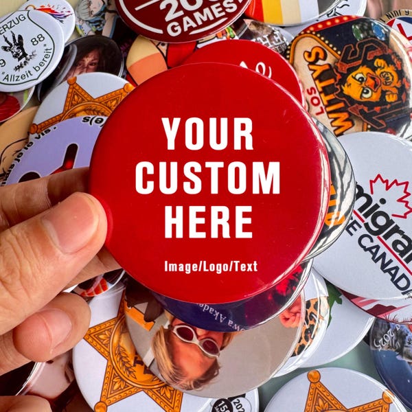 Funny Buttons - Etsy
