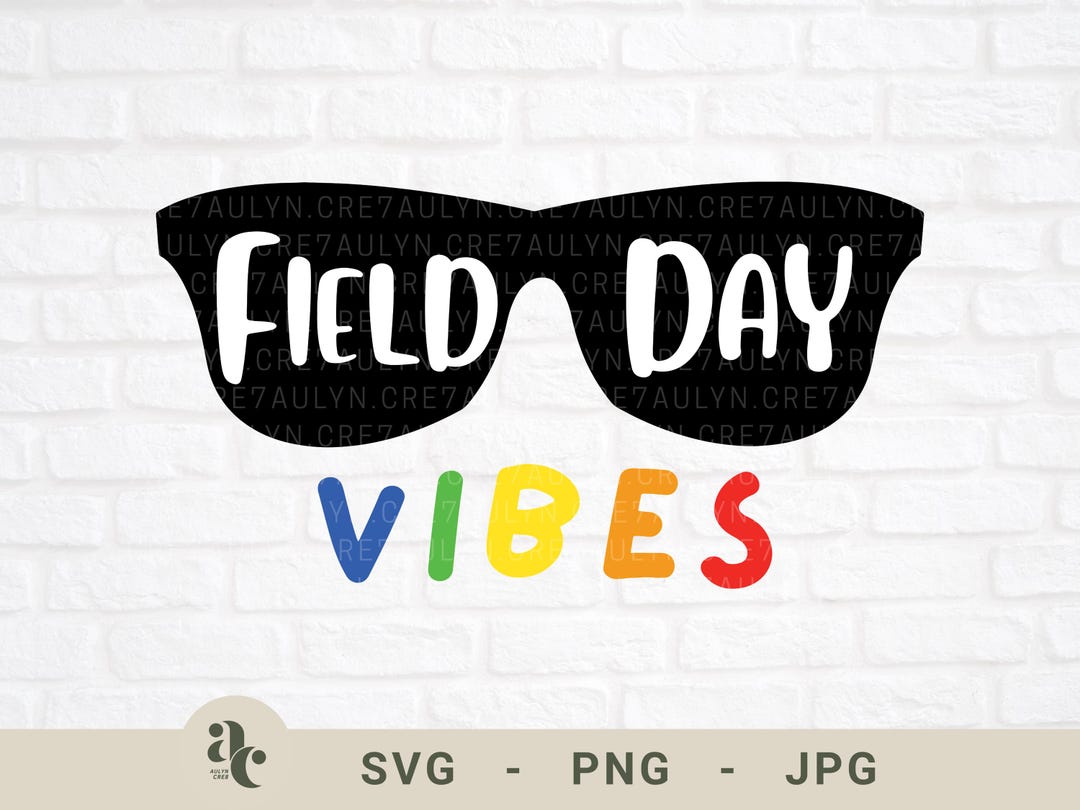 Field Day Vibes SVG, School Field Day Shirt Design, Teacher Team ...