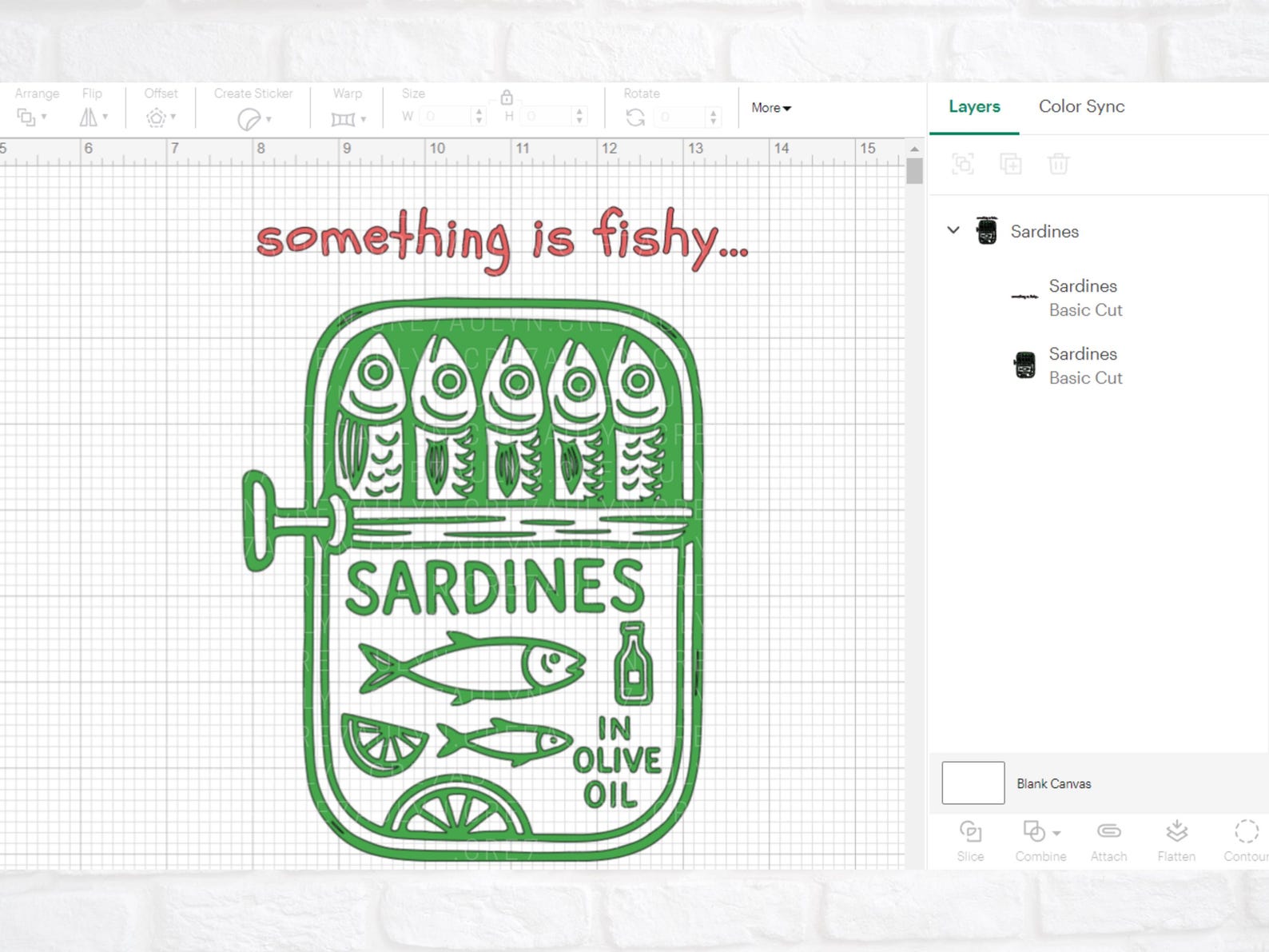Sardines Tin Can SVG PNG, Funny Fish in Olive Oil Clipart, Vintage ...