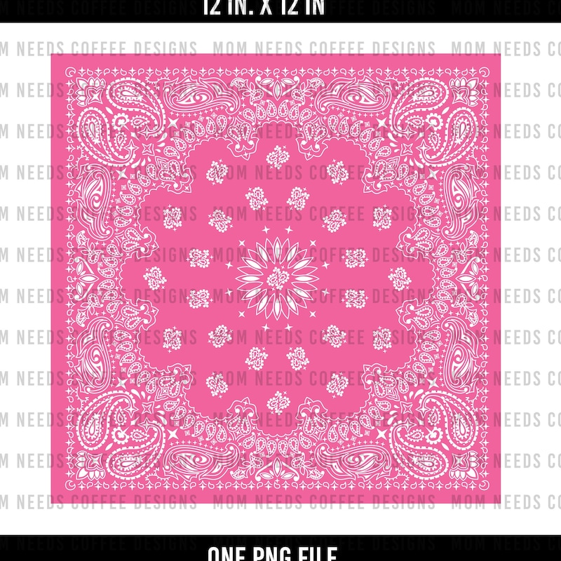 Pink Bandanas - Etsy