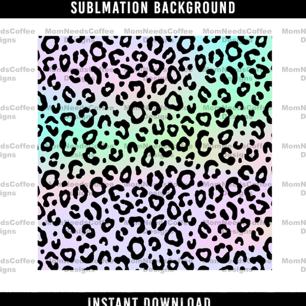 Pastel Leopard Print - Etsy