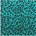 Turquoise Leopard Print Sublimation Background Blue Leopard Print PNG ...