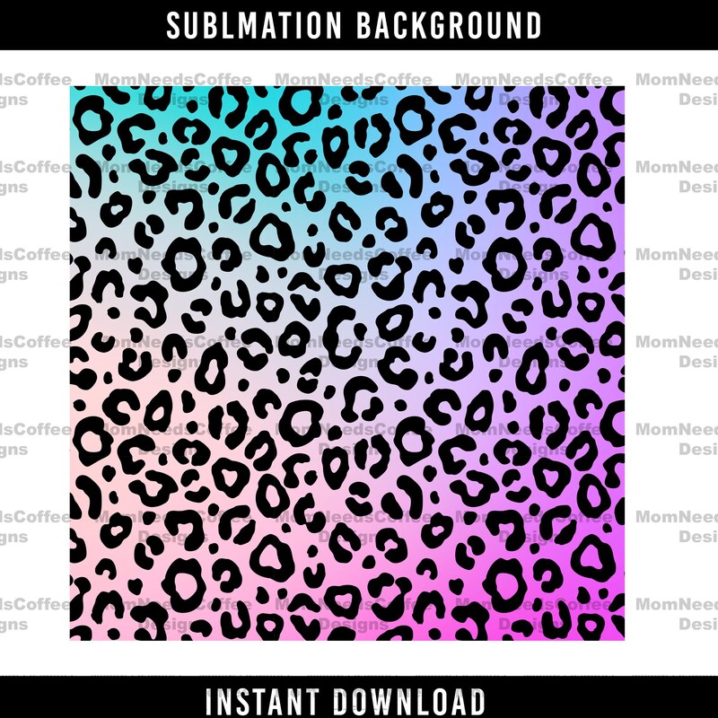 Pastel Leopard Print - Etsy