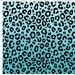 Turquoise Leopard Print Sublimation Background Blue Leopard Print PNG ...