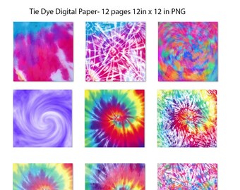 Tie dye paper | Etsy