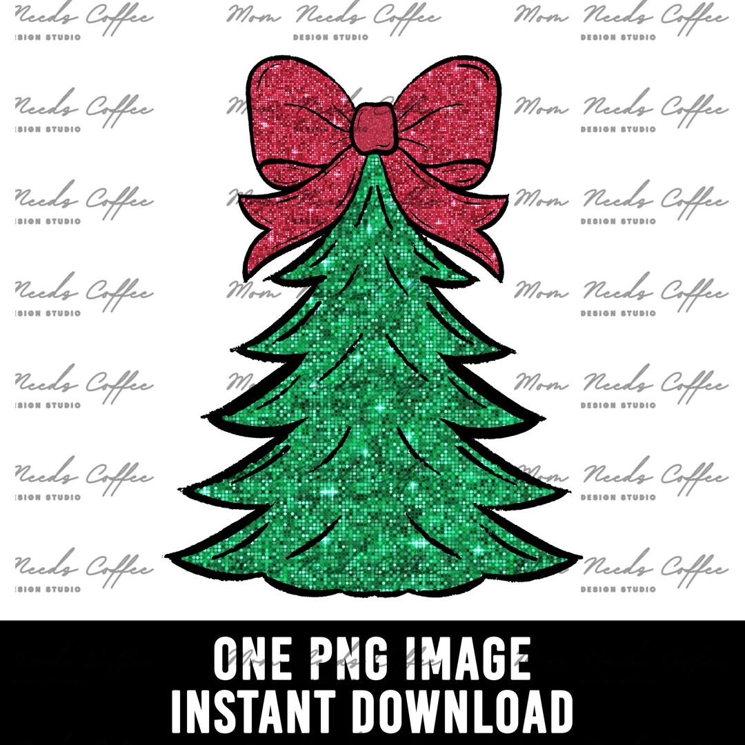 Glitter Christmas Tree Clipart PNG, Christmas Clipart, Christmas ...