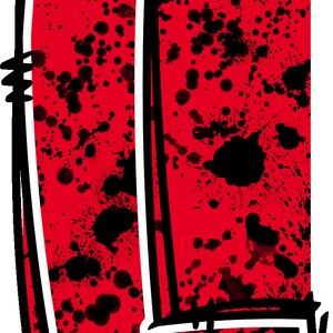 Red and Black Alphabet, Doodle Font, Letters, Sports Alpha, Team Name ...