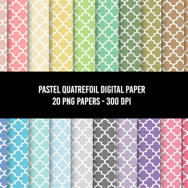 Quatrefoil Pattern - Etsy