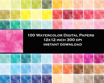 Paper, Party & Kids Papercraft 100 printable digital scrapbook papers ...