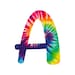 Tie Dye Alphabet 78 Letters, PNG File, Sublimation, Tie Dye Sublimation ...