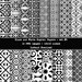 Black and White Digital Paper Black and White Digital Papers | Etsy