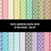 20 Rainbow Quatrefoil Papers, Pastel Quatrefoil Digital Papers ...