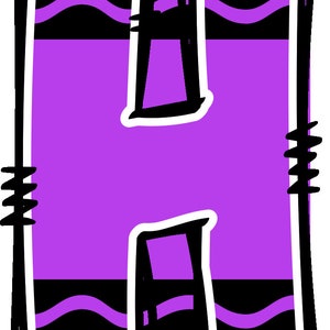 Crayon Alphabet Doodle Font Letters Crayons Classroom Decor Numbers PNG ...