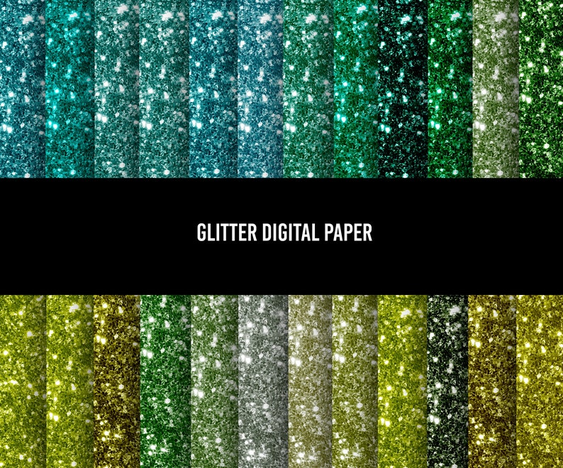 96 Glitter Digital Paper Pack, Sublimation Backgrounds (PNG) - Etsy