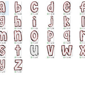 Teacher Doodle Letters, Back to School, Pencil Hand Drawn Doodle Alpha ...