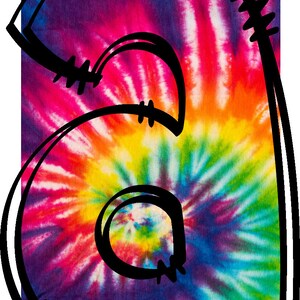 Tie Dye Alphabet Doodle Font Letters Tiedye Numbers PNG Font Tie Dye ...