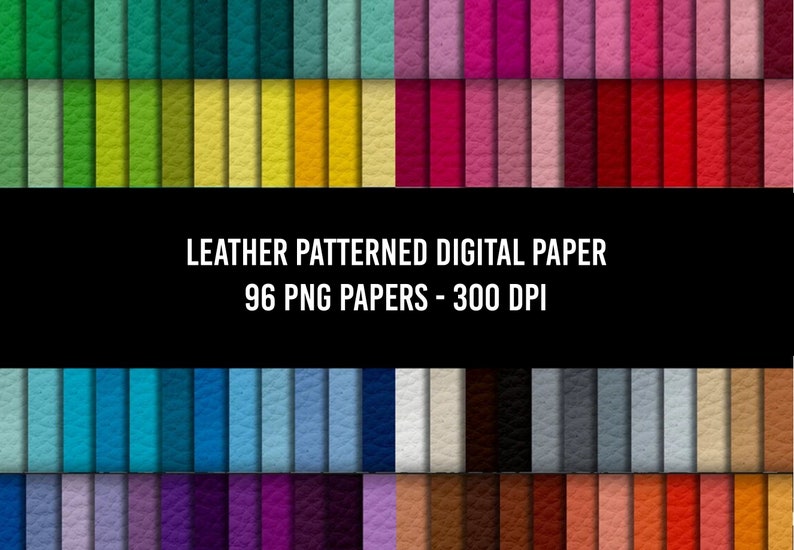 96 Leather Digital Paper, Leather, Leather Digital Backgrounds ...
