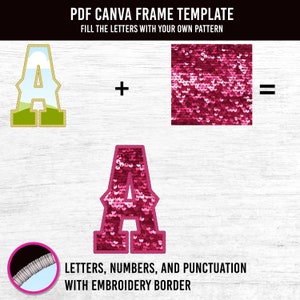 Canva Frames Template, Western Abcs, Cowboy Style, Canva Letter Frame ...