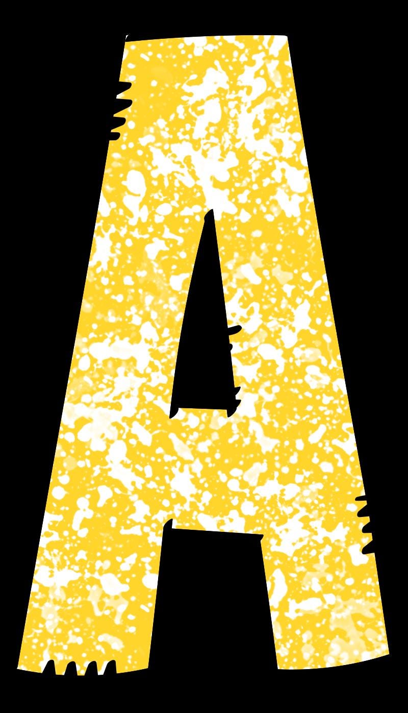 Rainbow Paint Splatter Alphabet, Doodle Font, Letters, Sports Alpha ...