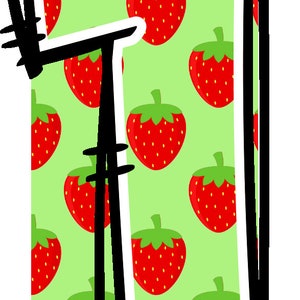 Strawberry Alphabet Doodle Font Letters Summer Numbers PNG Font ...