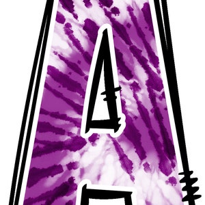 Tie Dye Alphabet Doodle Font Letters Tiedye Numbers PNG Font Tie Dye ...