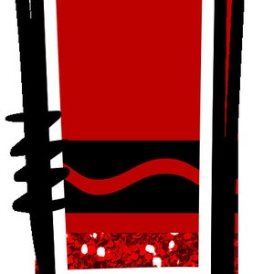 Red Crayon Alphabet Doodle Font Letters Crayons Numbers PNG Crayon ...