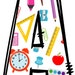 Teacher Doodle Letters Back to School Pencil Hand Drawn - Etsy