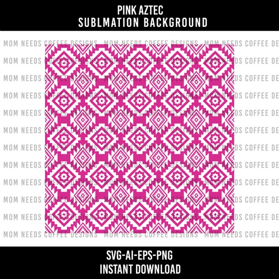 Pink Tribal Print Pattern