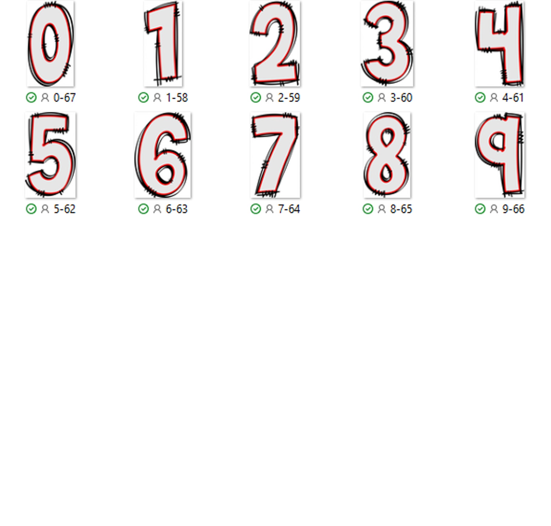 Retro Flower Alphabet Doodle Font Letters Floral Numbers PNG - Etsy