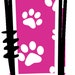Paw Print Alphabet Doodle Font Letters Dog Numbers Puppy Sublimation ...