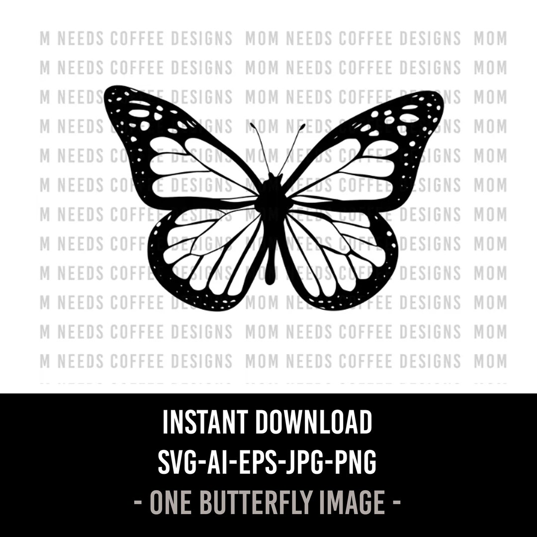 Butterfly SVG Sublimation Butterflies Png Butterfly JPG Nature ...