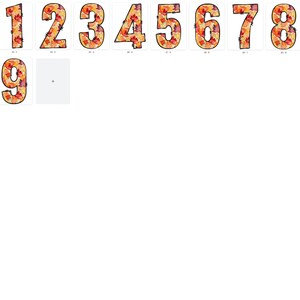 Fall Alphabet, Leaves Font, PNG, Autumn Letters, Doodle Font, Red ...