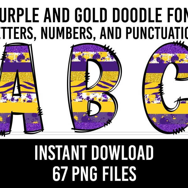 Yellow Alphabet - Etsy