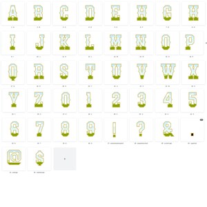 Canva Frames Template, Western Abcs, Cowboy Style, Canva Letter Frame ...