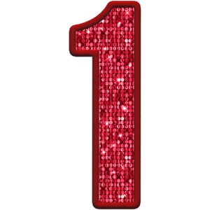 Red Sequin Faux Embroidery Alphabet, Sequin Letters, Glitter Alpha PNG ...