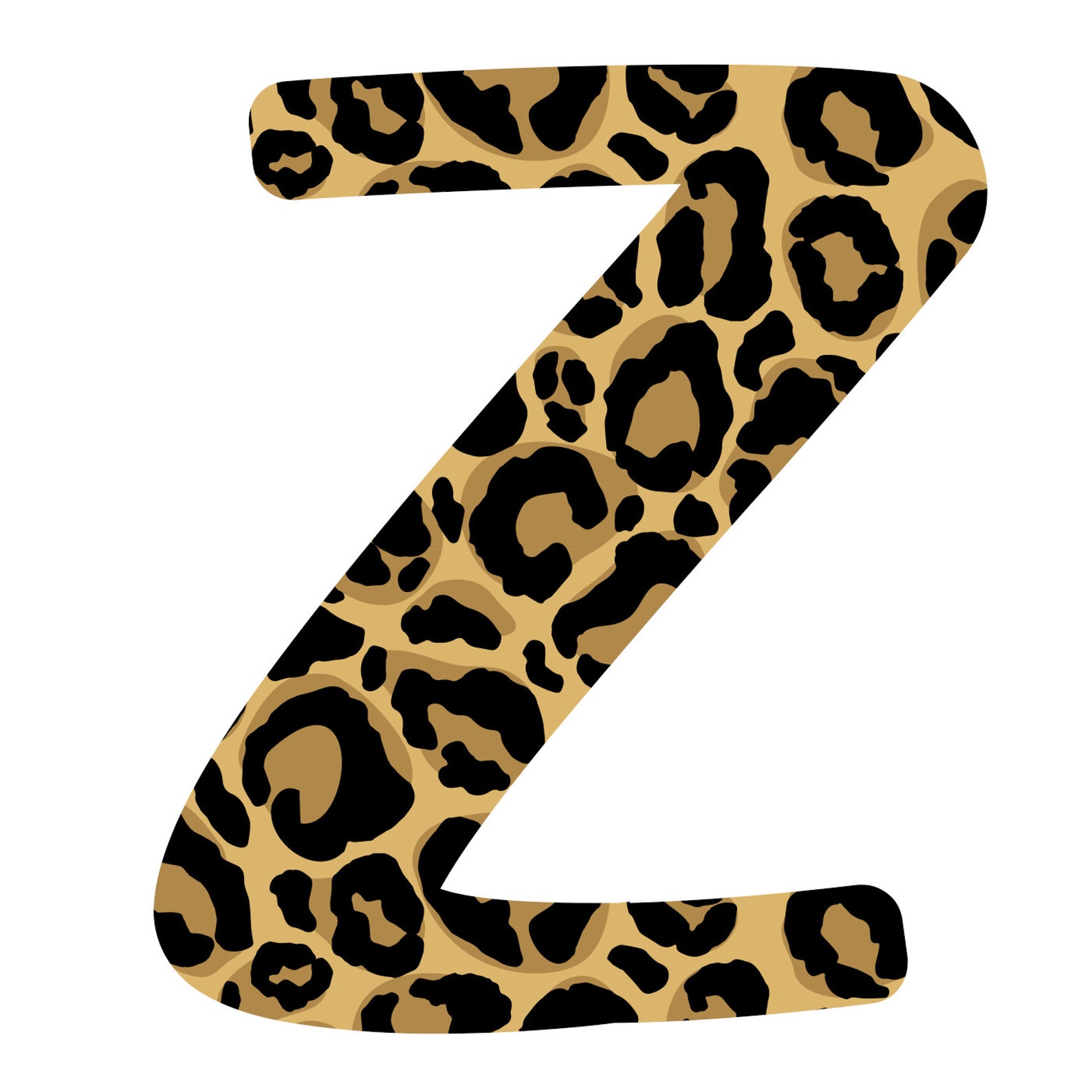 Leopard Print Alphabet 78 Letters Leopard Print Numbers PNG - Etsy
