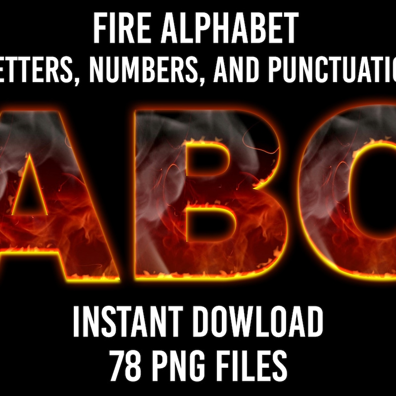 Fire Font Svg - Etsy