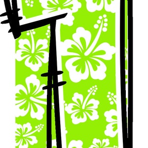 Hawaiian Alphabet Tropical Doodle Font Letters Summer Numbers PNG Font ...