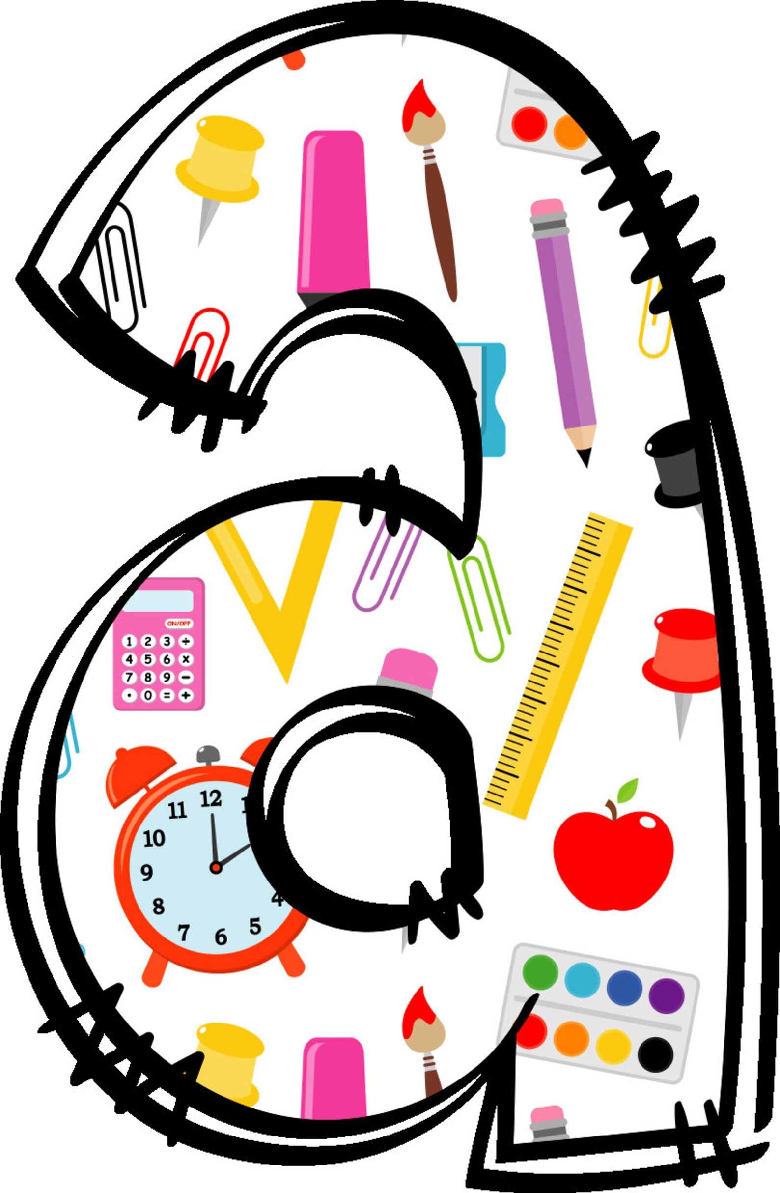 Back to School Font Teacher Doodle Letters Back to School - Etsy