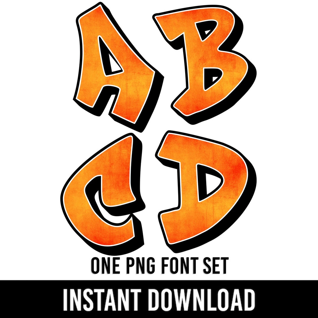 Graffiti Font, Urban Letters, Street Alphabet, Dripping Font, Hip Hop ...