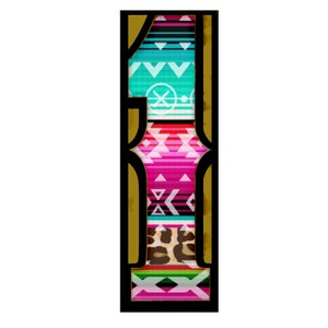 Western Serape Alphabet 26 Letters, PNG File, Serape, Serape Font ...