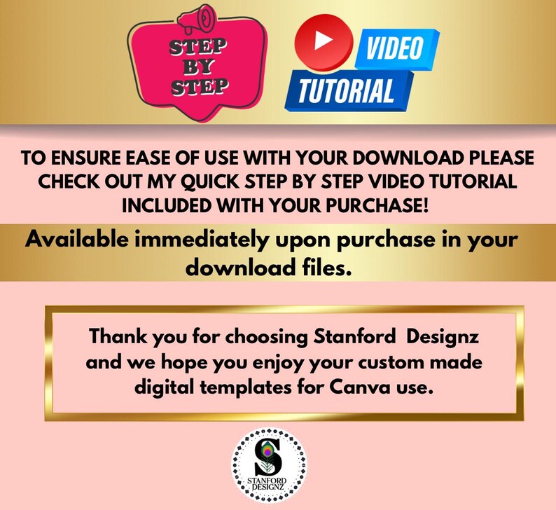 Canva Frame Mockup Bundle: Fuchsia & Gold Art Display (5 Scene ...