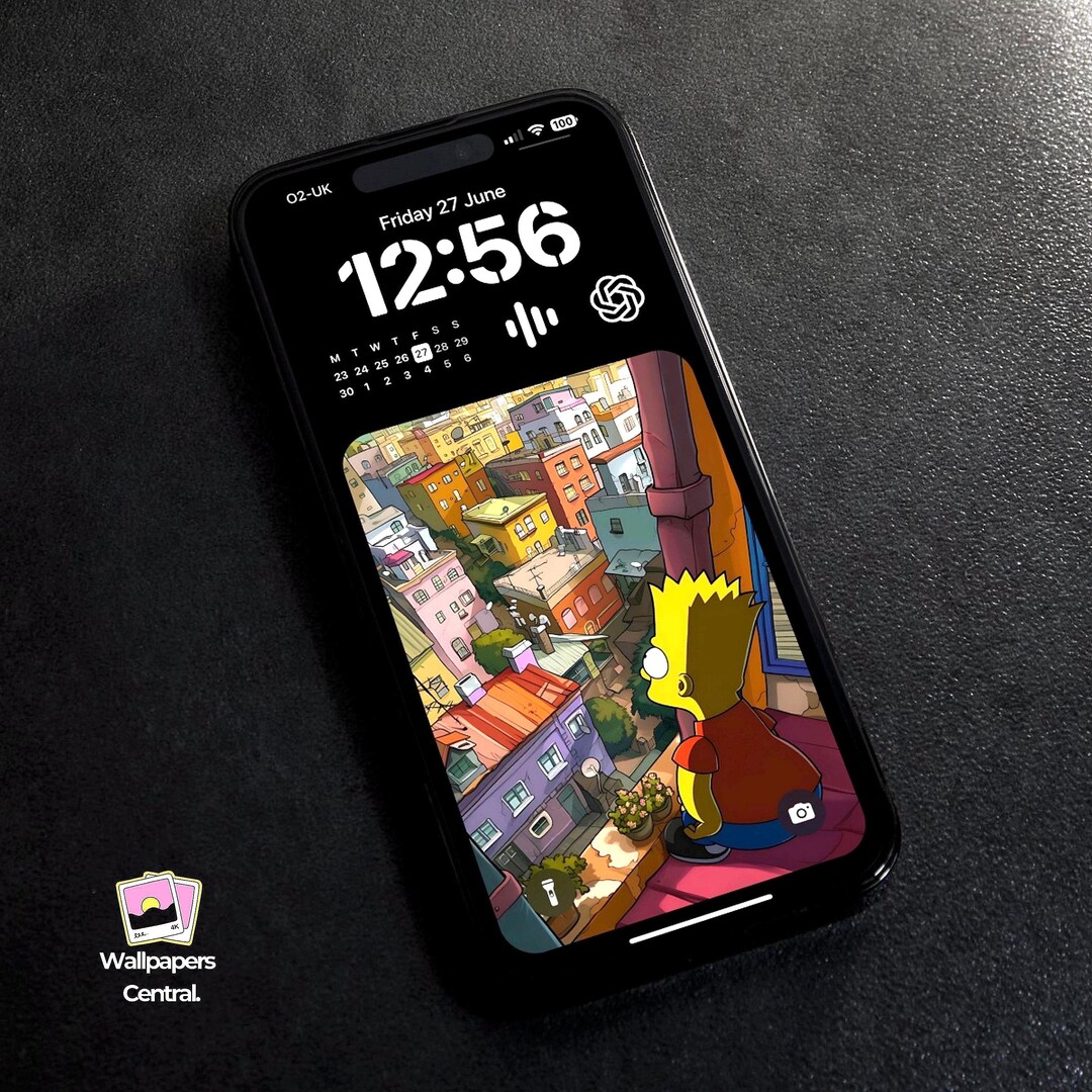 Simpsons | 4K Wallpaper | iPhone Wallpaper | AI Wallpaper | Mobile ...
