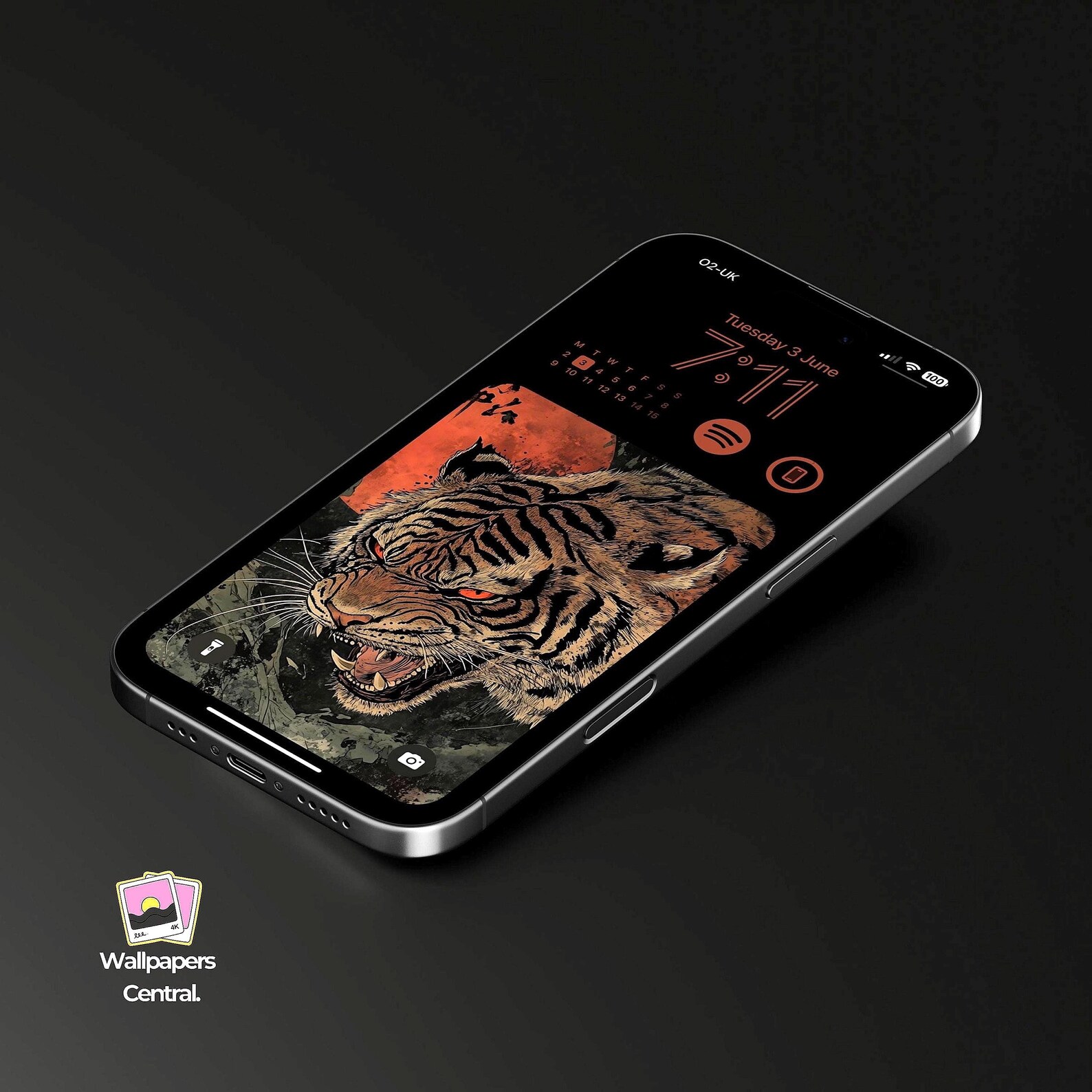 Tiger | 4K Wallpaper | iPhone Wallpaper | AI Wallpaper | Mobile Phone ...