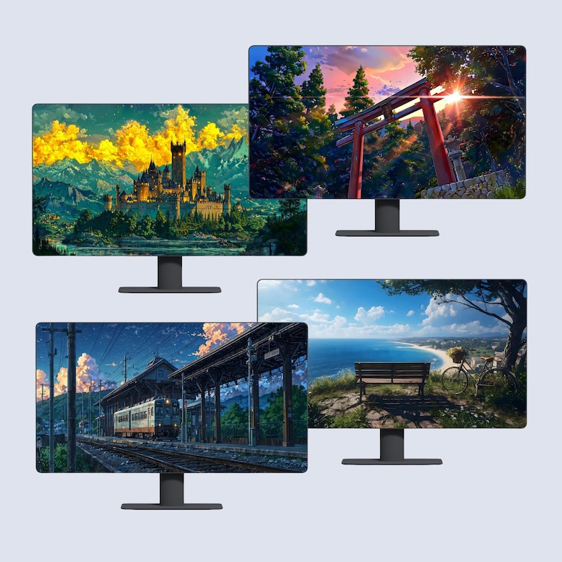 Paquete de fondos de pantalla (más de 15) / Fondo de pantalla 4K con ...