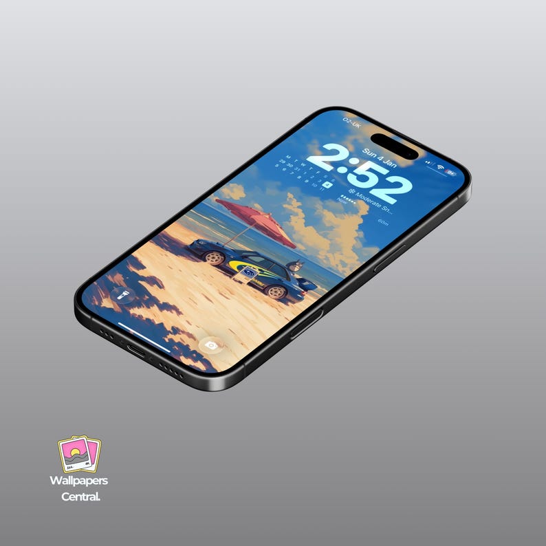 Beach Drift Car Wallpaper | 4K iPhone Lockscreen | HD Blue Sky, Sports ...