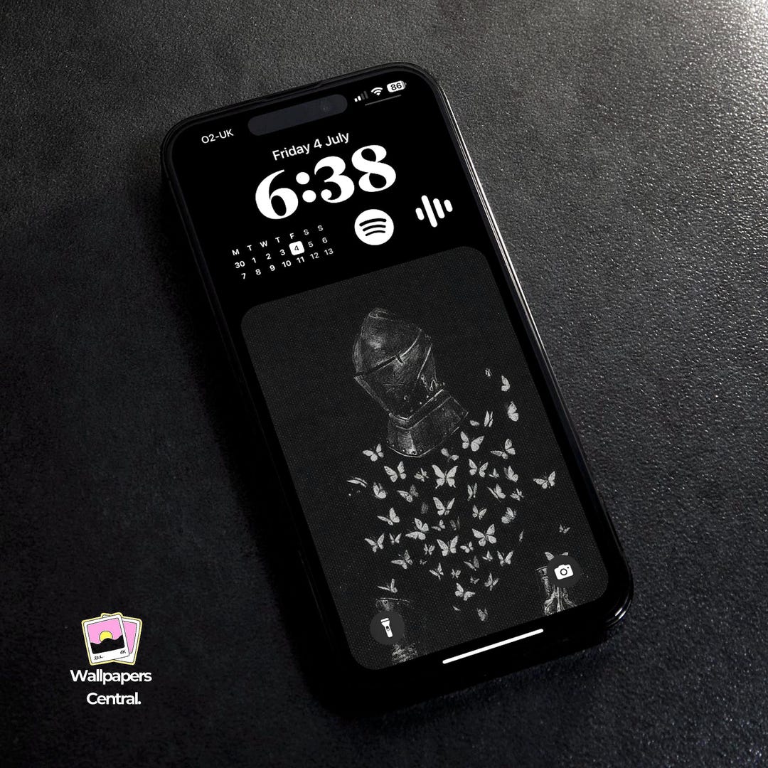Butterfly Armour Aesthetic | 4K Wallpaper | iPhone Wallpaper | AI ...
