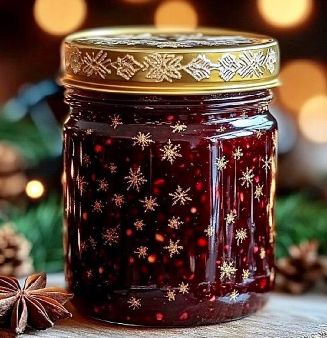 Spiced Christmas Jam Recipe | Homemade Holiday Jam PDF - Etsy