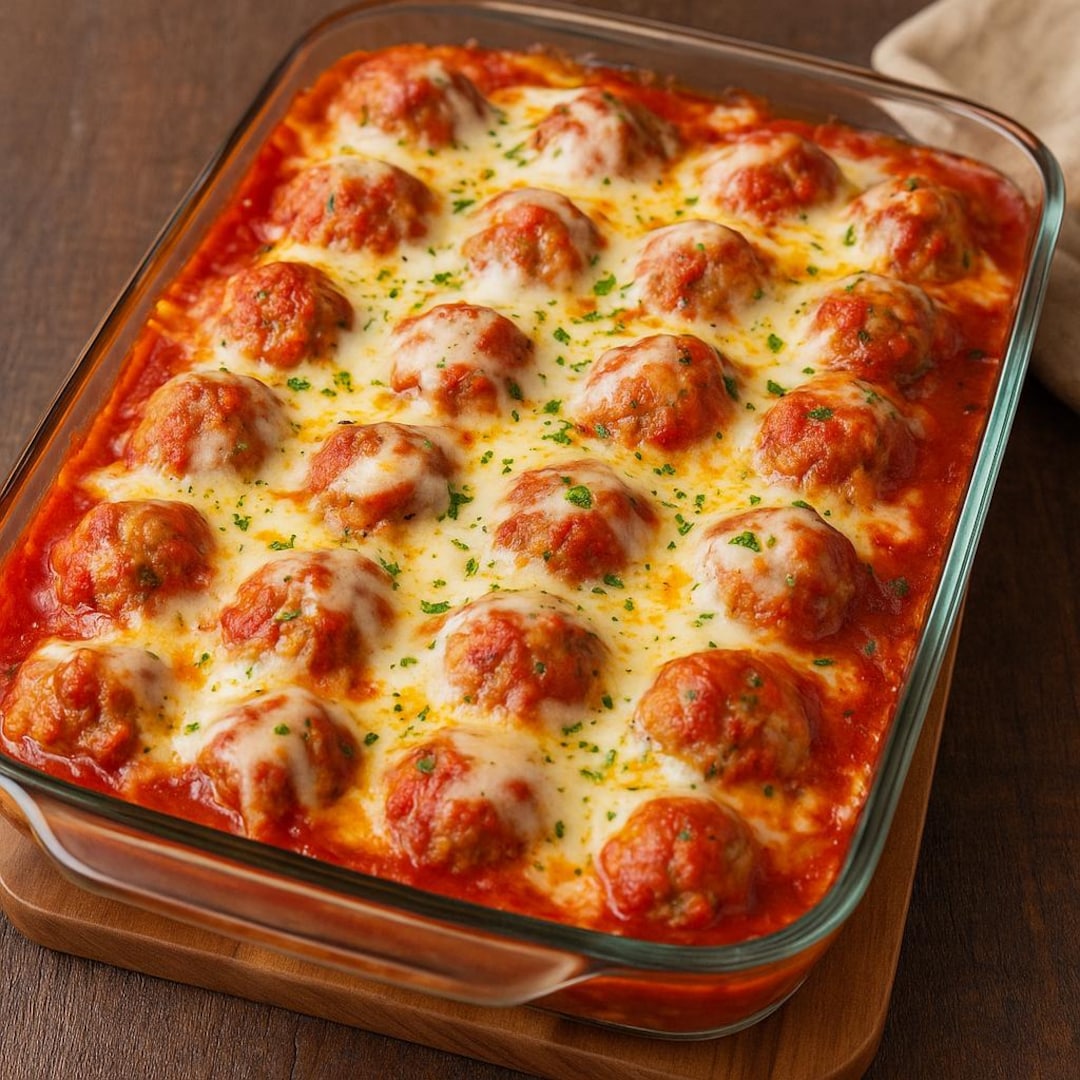 Dump and Bake Meatball Casserole Recipe (PDF Download) - Etsy