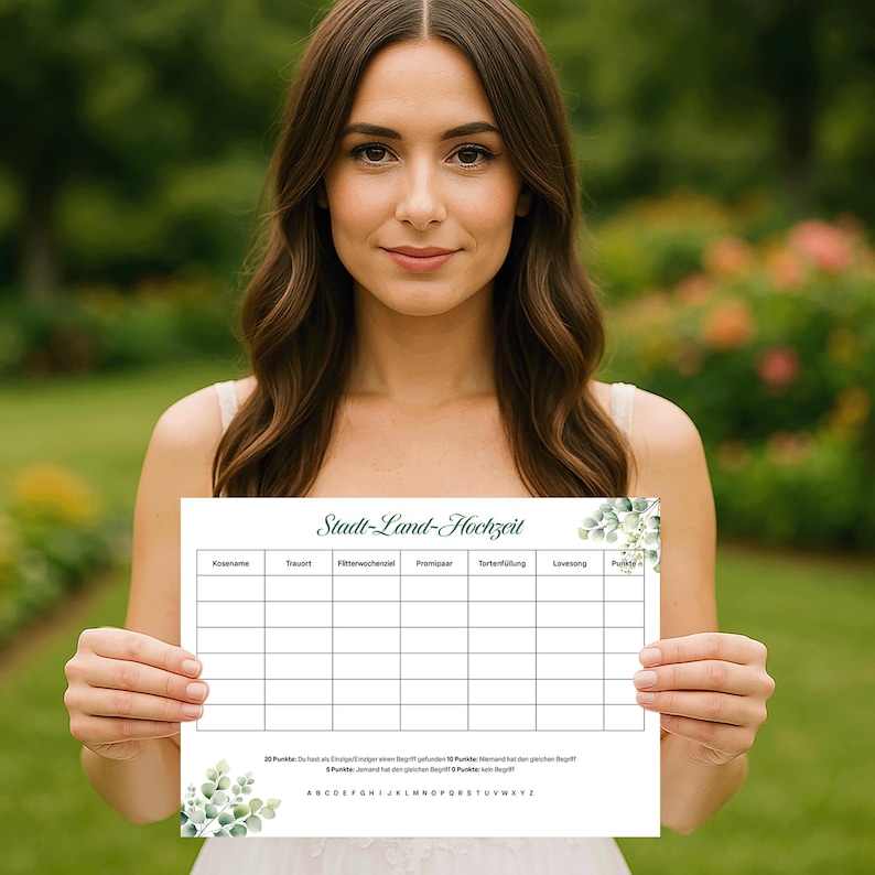 Town, Country, Wedding Game to Print | Wedding Games | Party Games ...